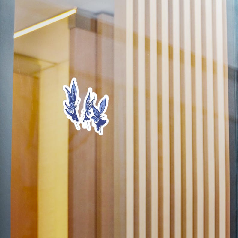 Blue Whimsy Fairies Dancing Kiss-cut Vinyl Stickers - Etsy