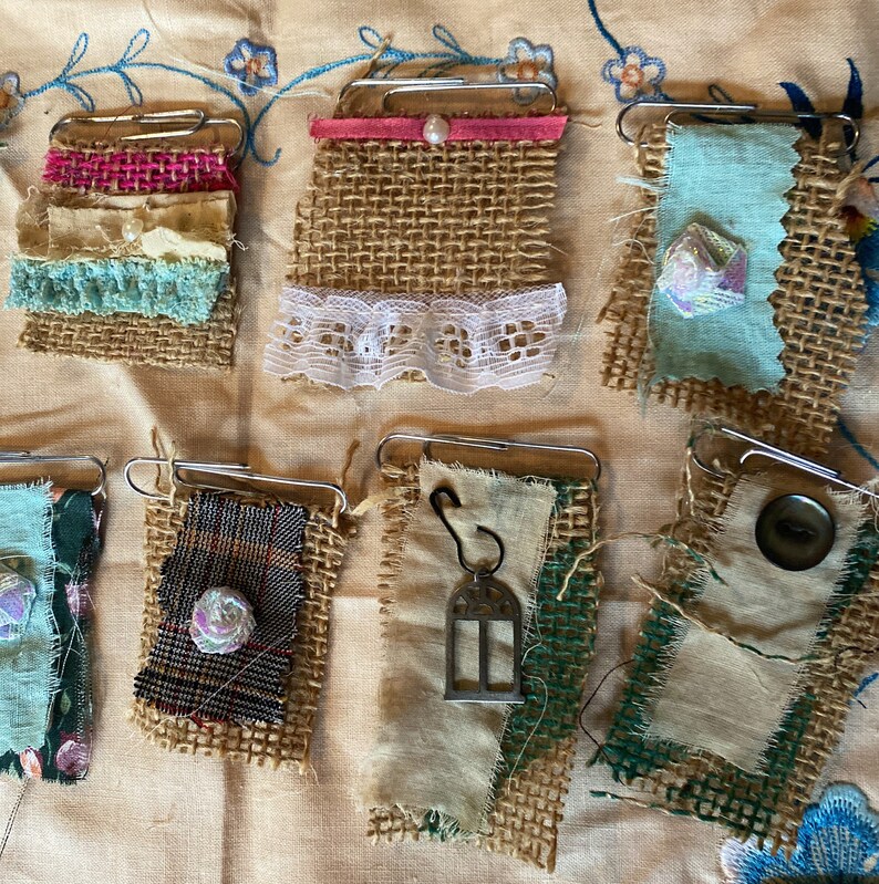 Altered Hidden Paperclips Paper Clip Vintage Mixed Media - Etsy