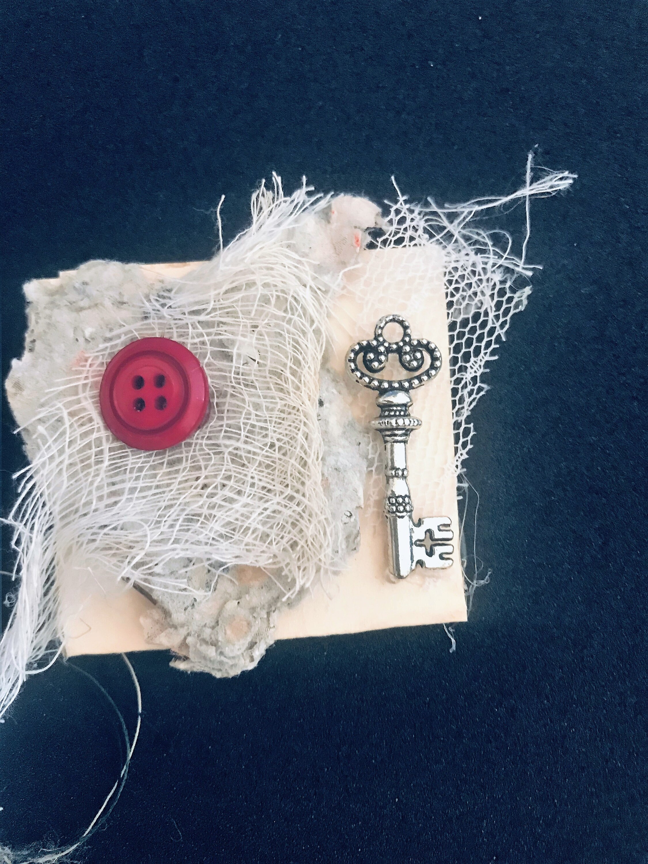 Altered Hidden Paperclips Paper Clip Vintage Mixed Media - Etsy