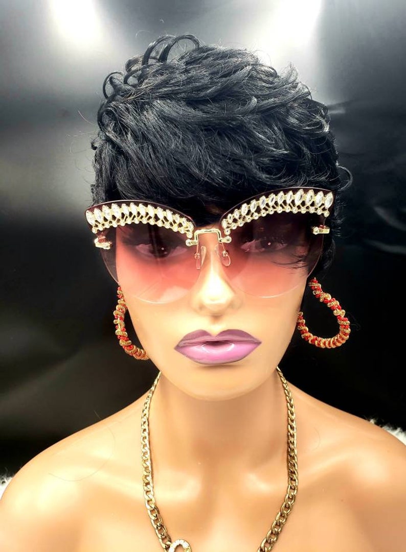 Amber'' Black Short Pixie Cut Heat Resistant Wig Full - Etsy