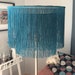 Double-layered Fringe Lampshade for Floor or Table Lamps, Boho Chic ...