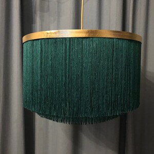 Fringe Pendant Ceiling Light, Boho Chic Fringe Pendant Light: Versatile ...
