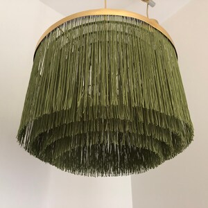 Fringe Pendant Ceiling Light, Boho Chic Fringe Pendant Light: Versatile ...