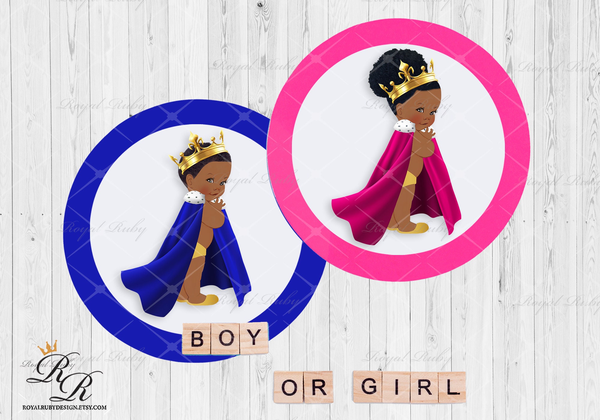 Baby Princess and Prince Afro Puff African American Baby | Etsy