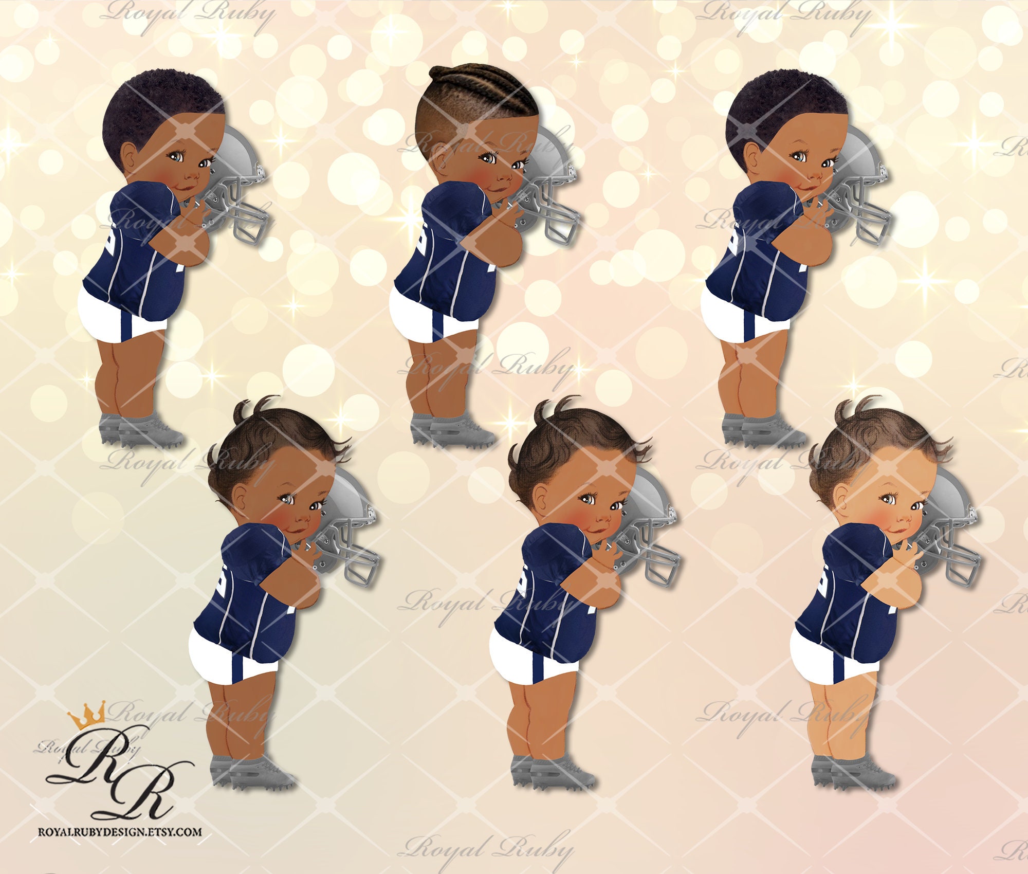 Football Baby Clipart