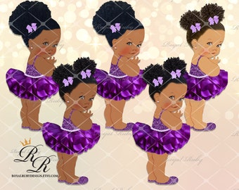 Princess Blue Gold Baby Girl Afro Puff African American Baby - Etsy
