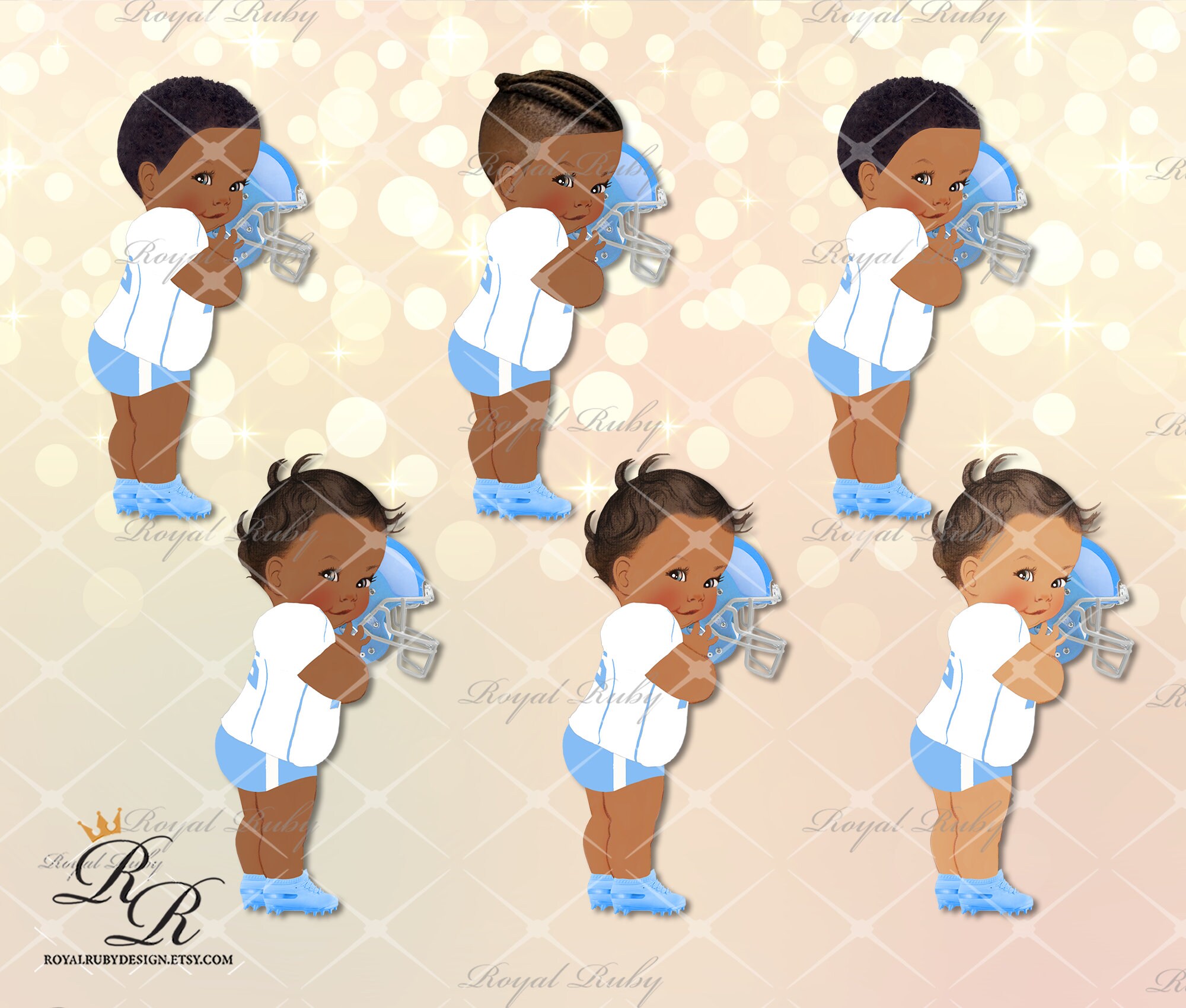 Football Baby Clipart