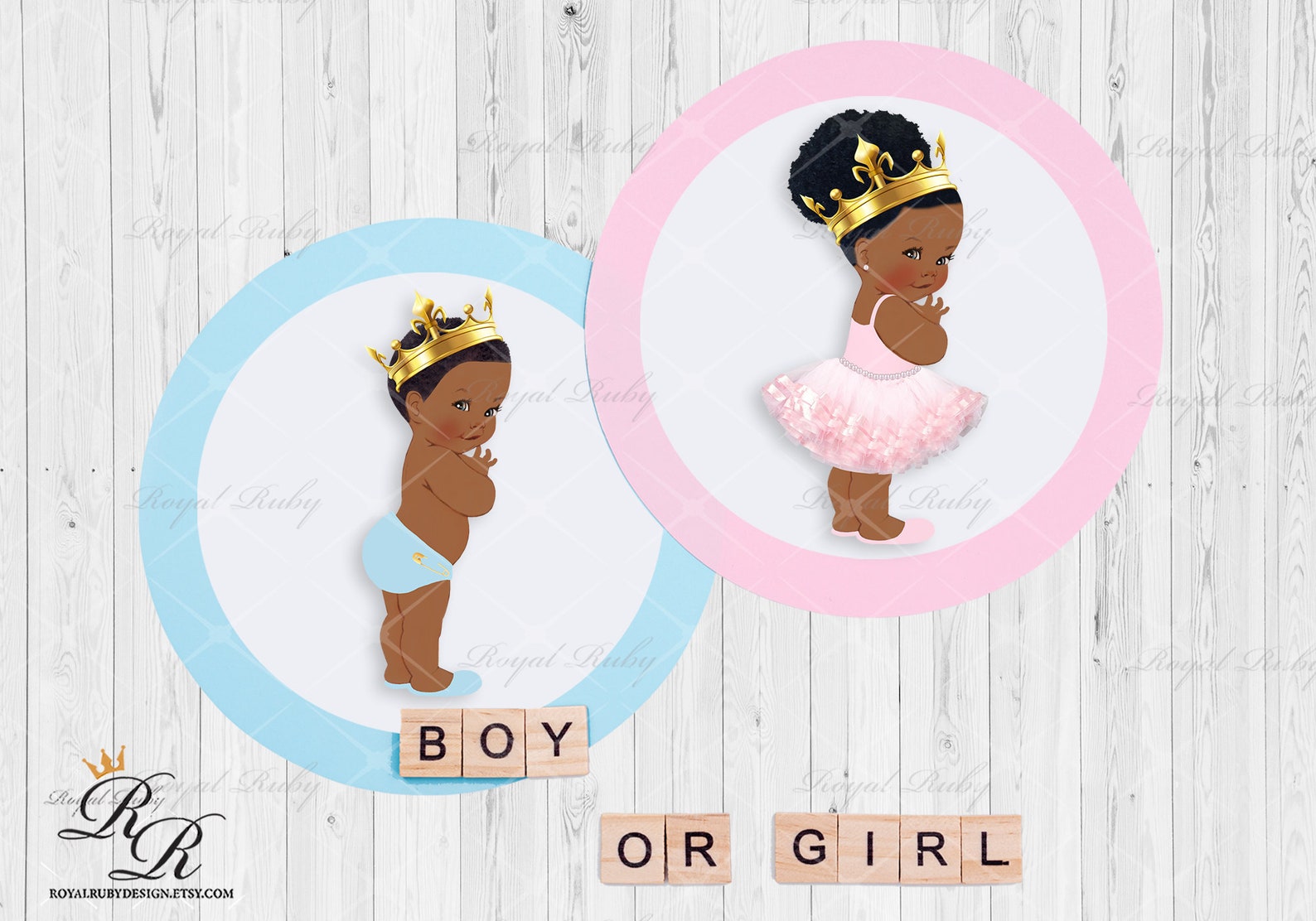 Baby Princess and Prince Afro Puff African American Baby - Etsy
