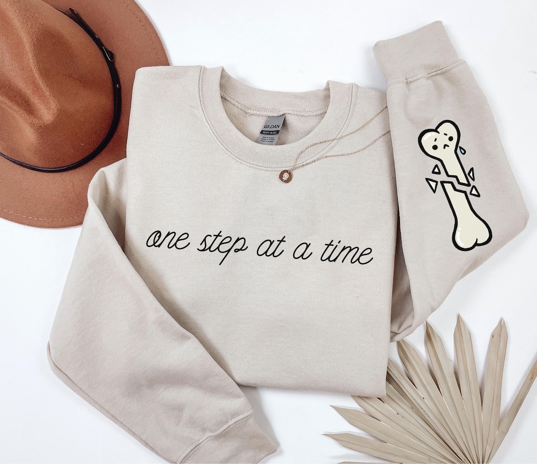 Broken Leg Sweatshirt, Sad Broken Bone Gift, Get Well Soon Patient ...