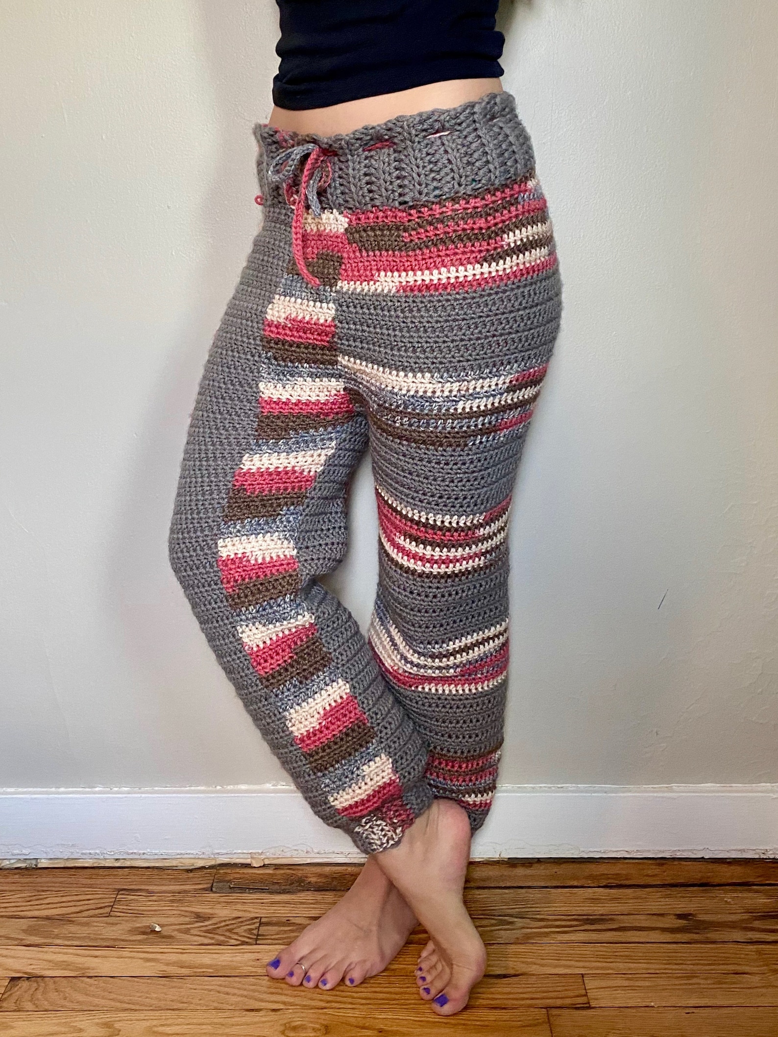 Crochet Pants Pattern PDF Eggpants Parmesyarn - Etsy