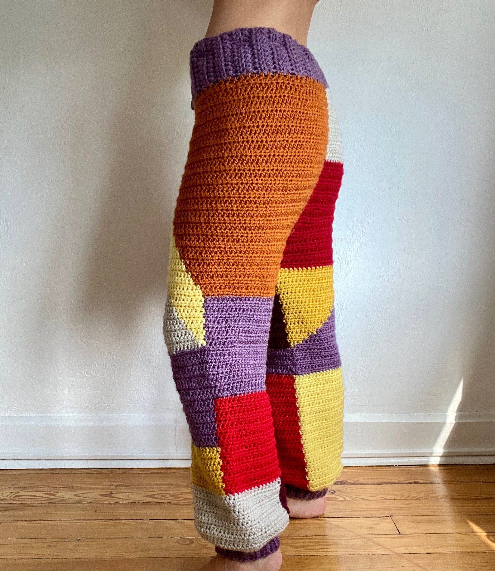 Crochet Pants Pattern PDF Eggpants Parmesyarn - Etsy