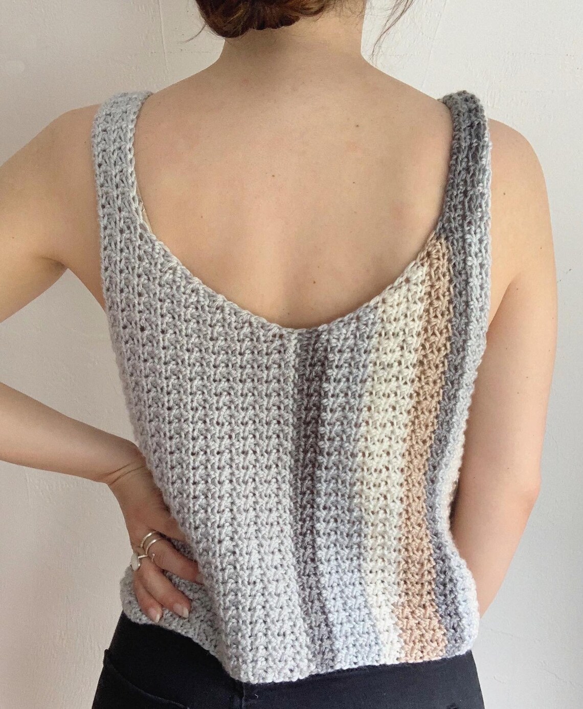 Crochet Tank Top Pattern PDF - Two-faced Tank - Etsy