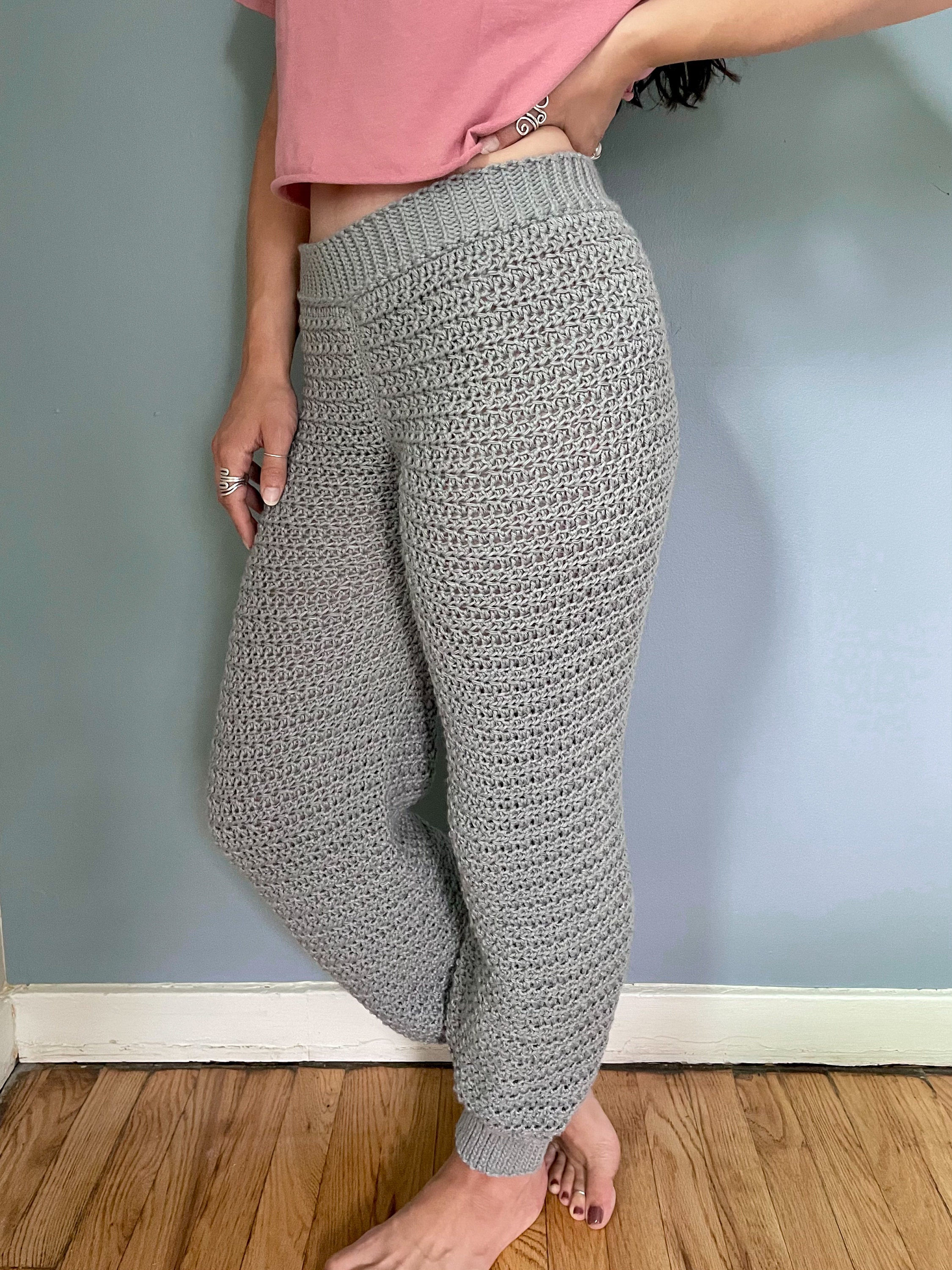 Crochet Pants Pattern PDF - Lavida Lounge Pants - Etsy