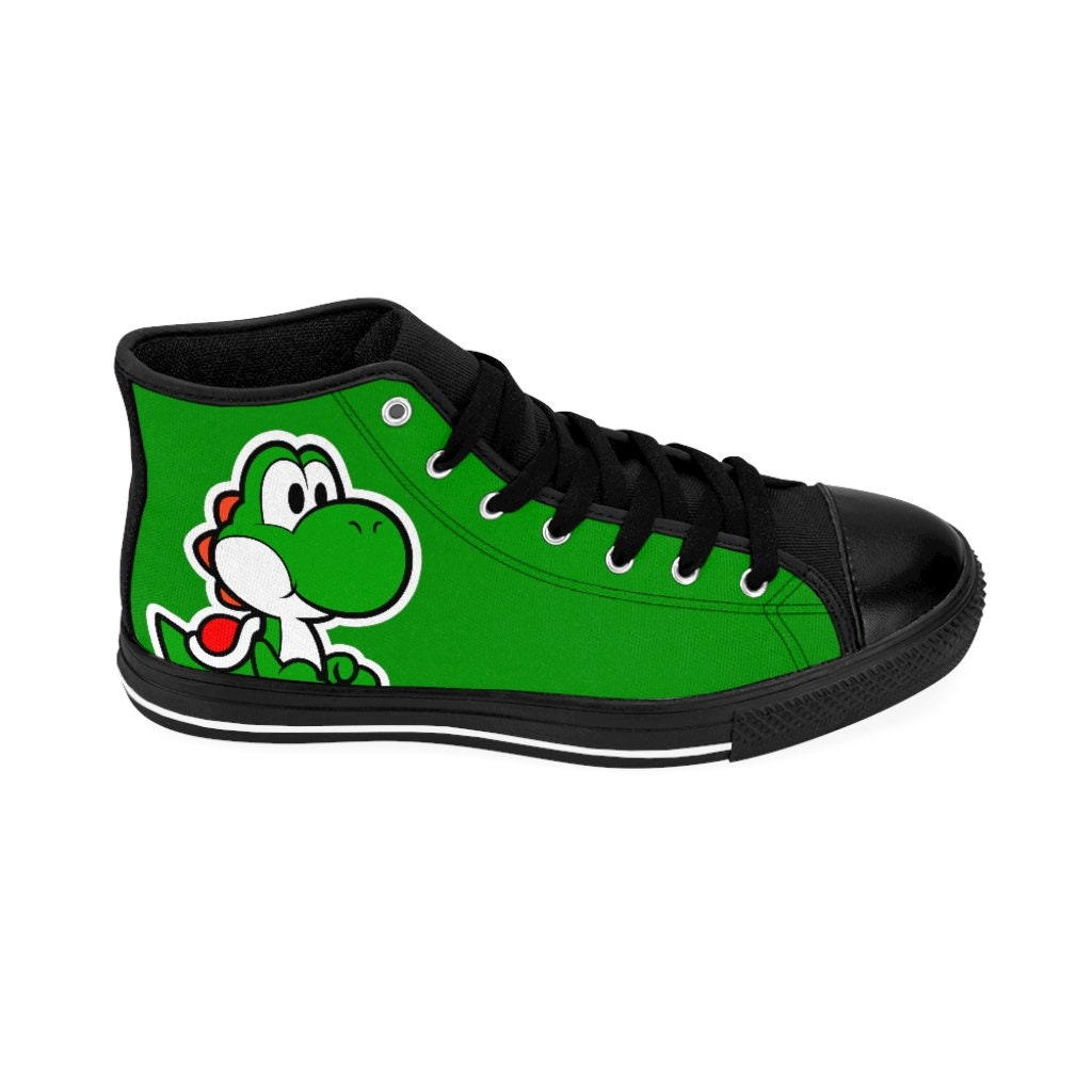 Custom Yoshi Shoes for Men & Women Yoshi Converse Style High - Etsy