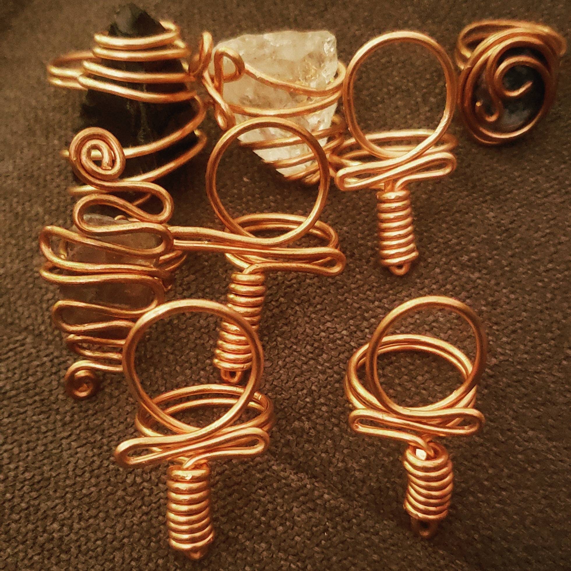 Copper Ankh Ring - Etsy