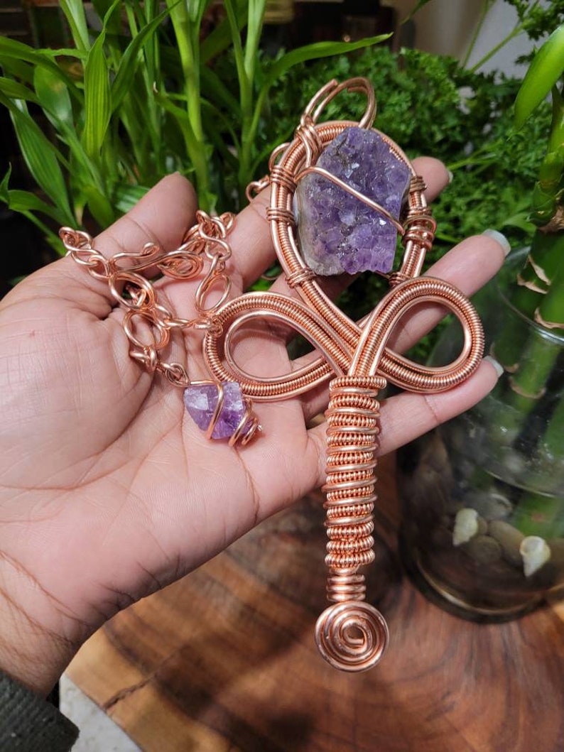 Big Copper Ankh Pendant - Etsy