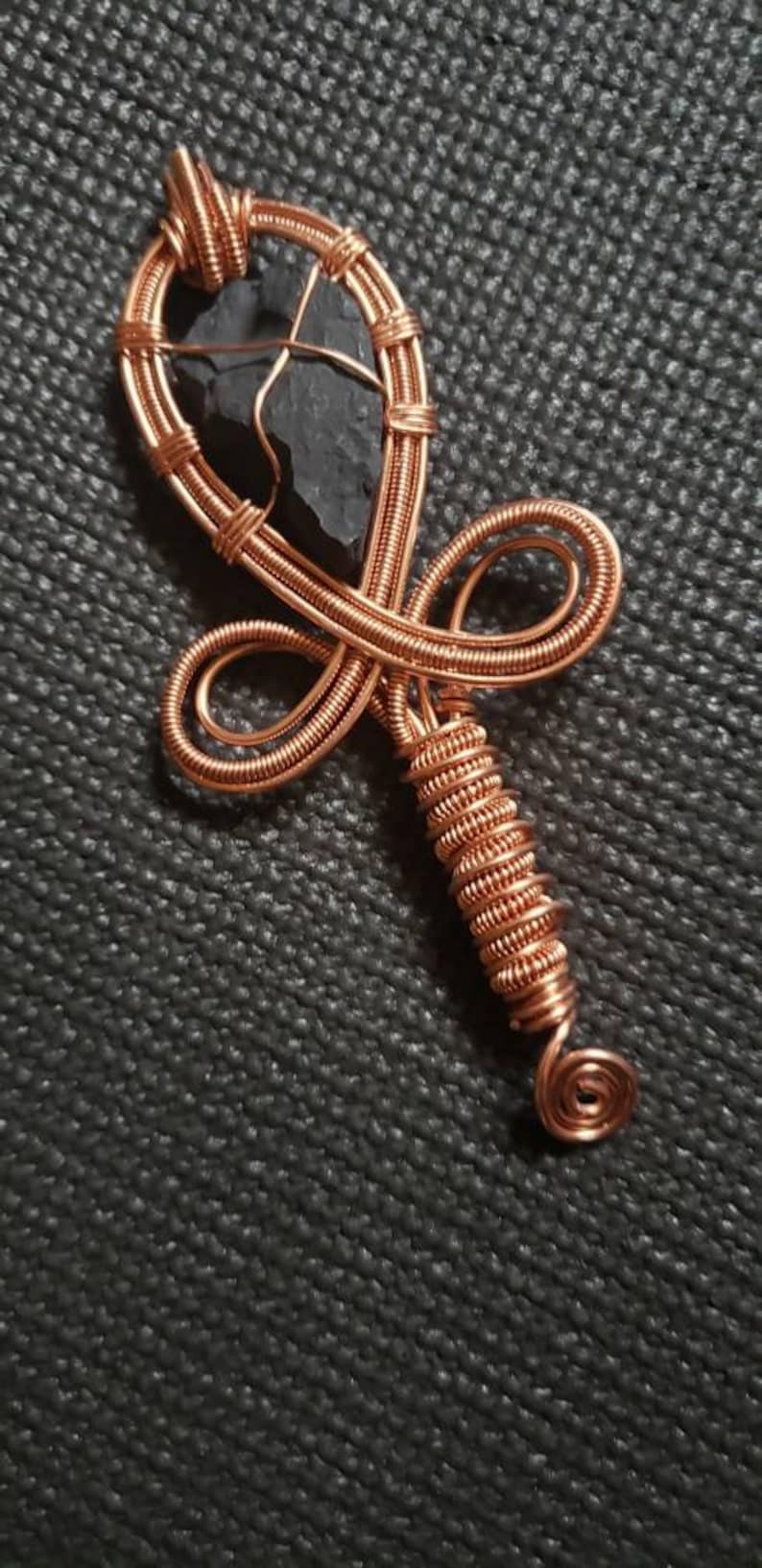 Big Copper Ankh Pendant - Etsy