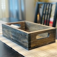 Handcrafted Rustic Wooden Drawer Organizer: Farmhouse Decor - Etsy
