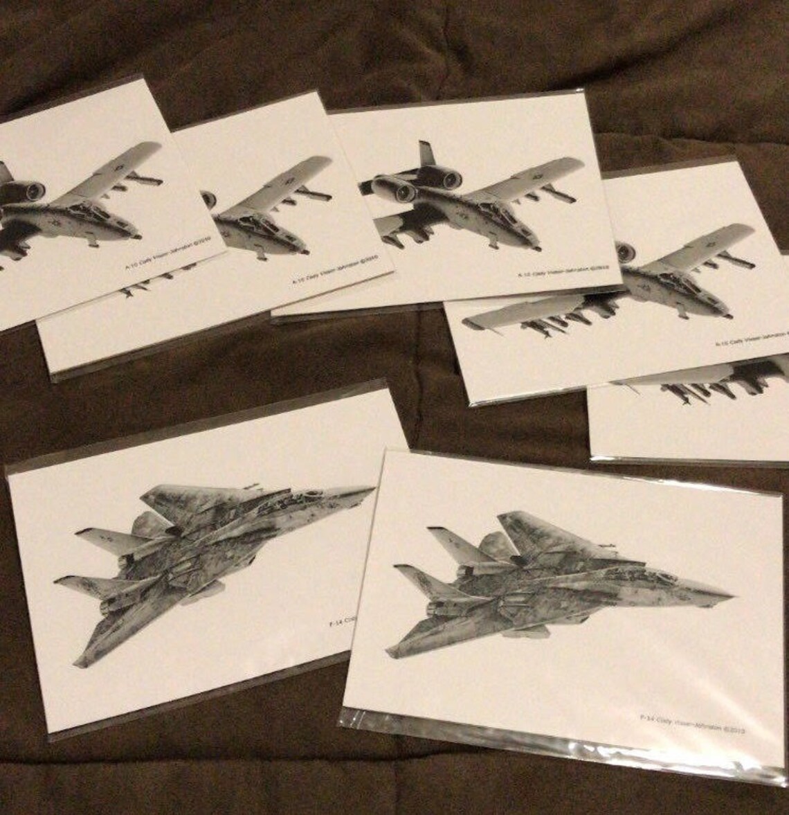 A-10 Thunderbolt II 'warthog' Pencil Drawing 5"x7" Print - Etsy