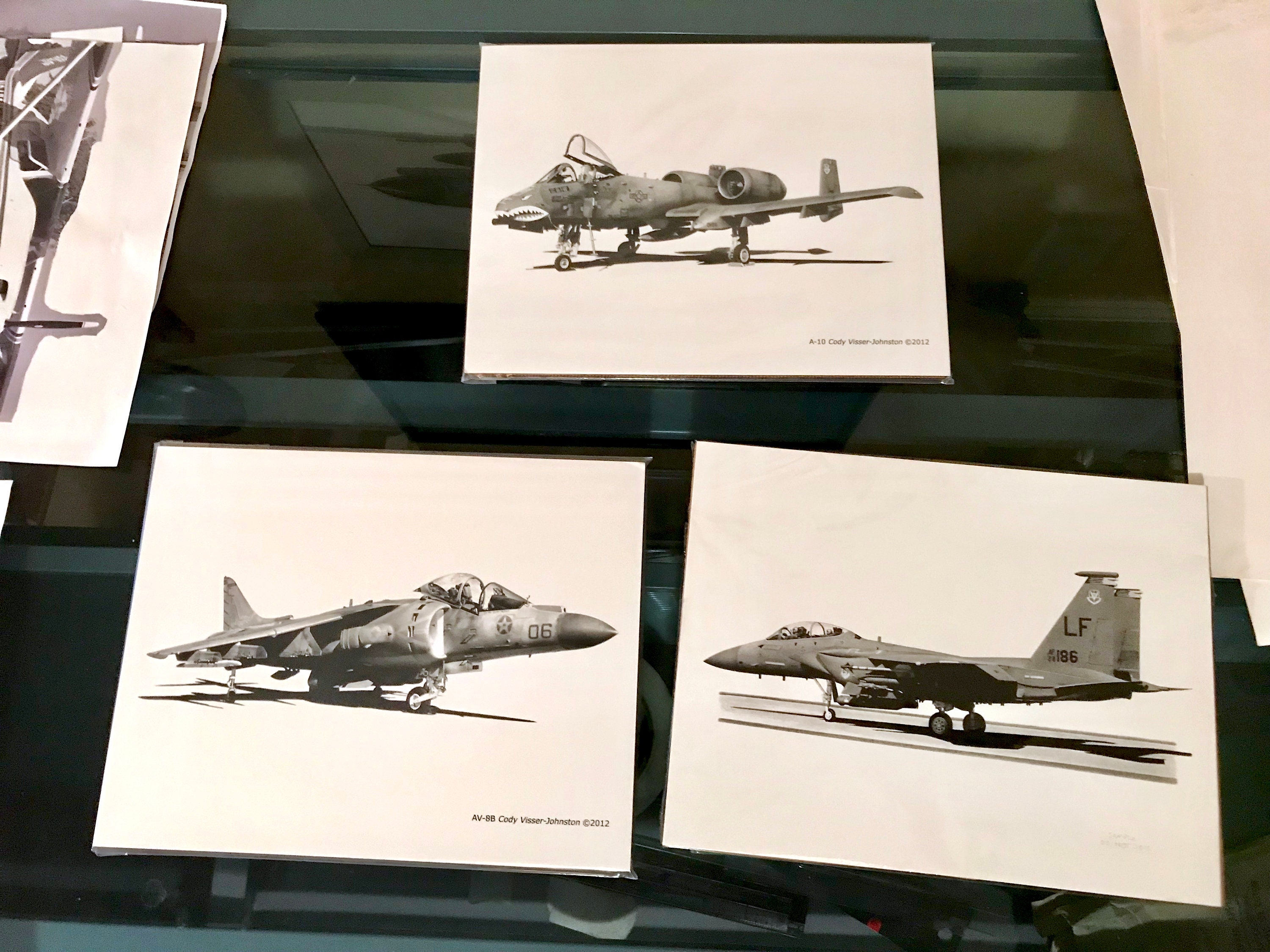 F-15 Eagle USAF Fighter 8.5x11 Pencil Drawing Print - Etsy
