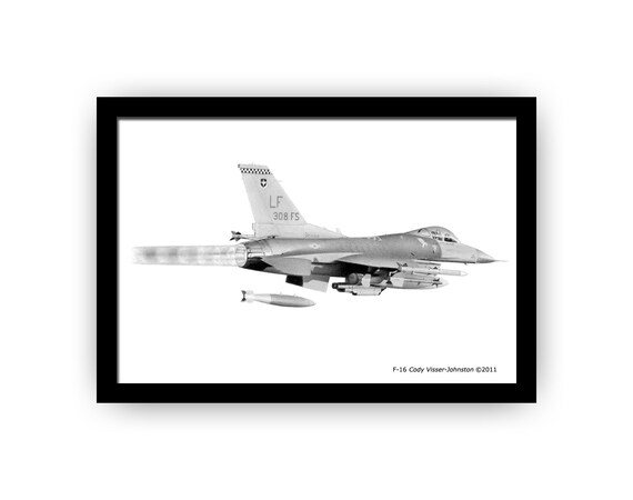 F 16 Drawing