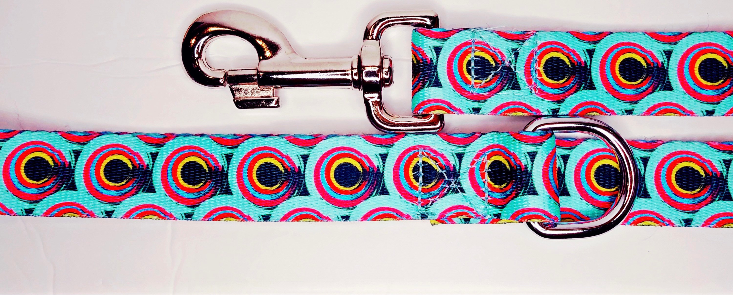 Cirque Dog Leash, Circle Dog Leash, 6 Ft Dog Leash, Blue Leash, Yellow ...