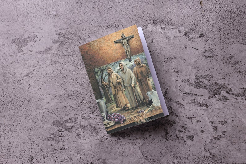 Road to Emmaus A6 Fold Over Card (set of 10) - Etsy