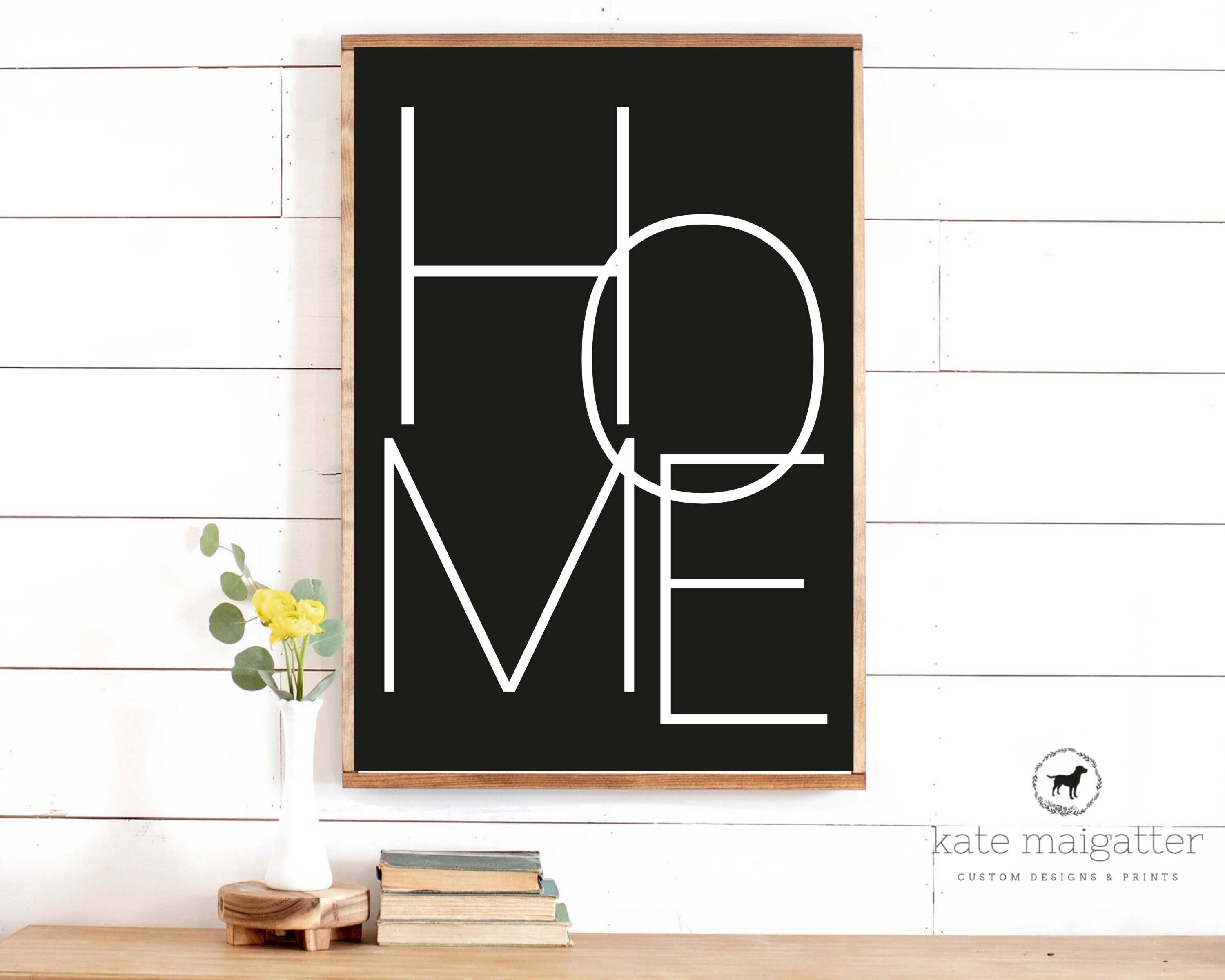 Home Sign Home Print Home Word Printable Home Typography - Etsy