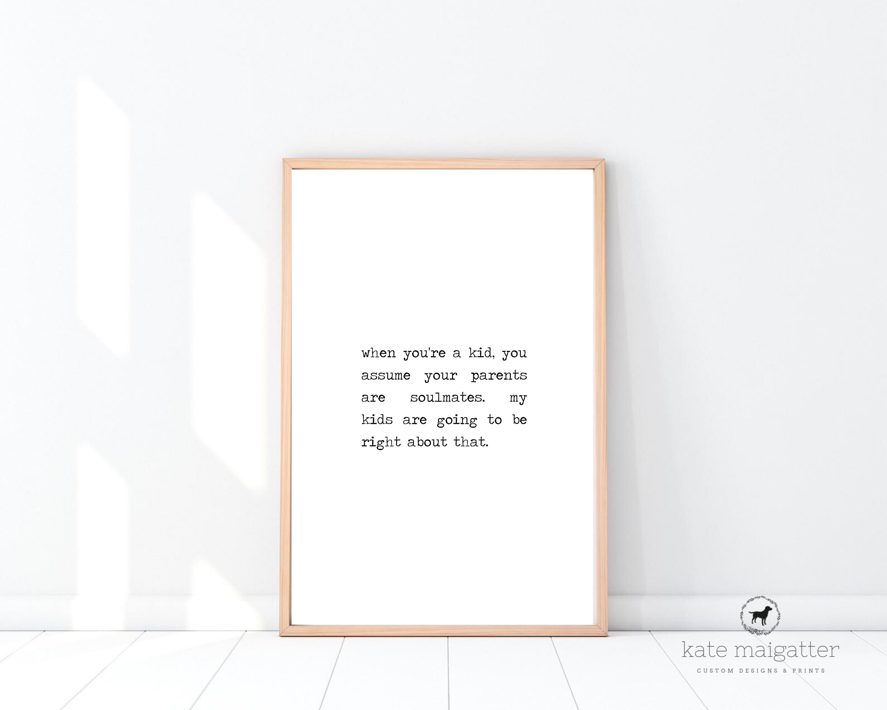 The Office Quote Print Pam Beesly When You're a Kid Pam - Etsy