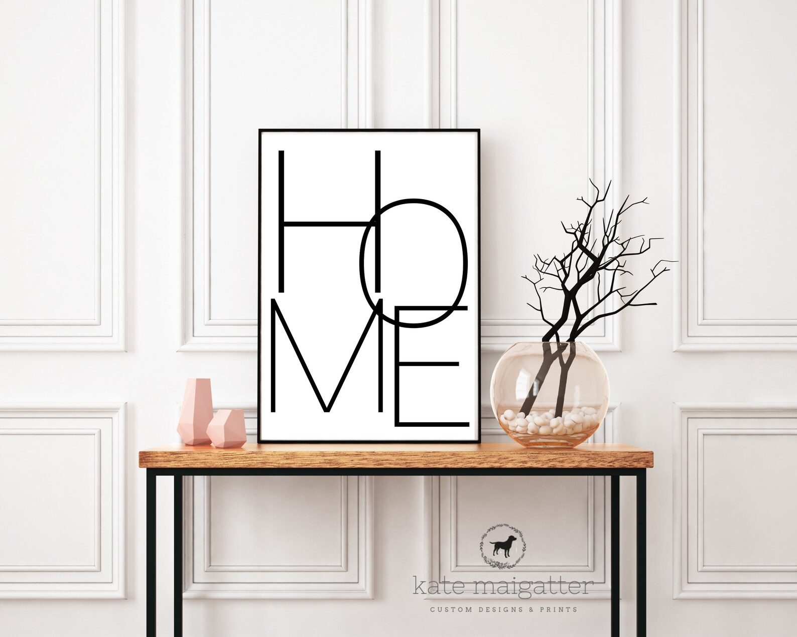 Home Sign Home Print Home Word Printable Home Typography | Etsy