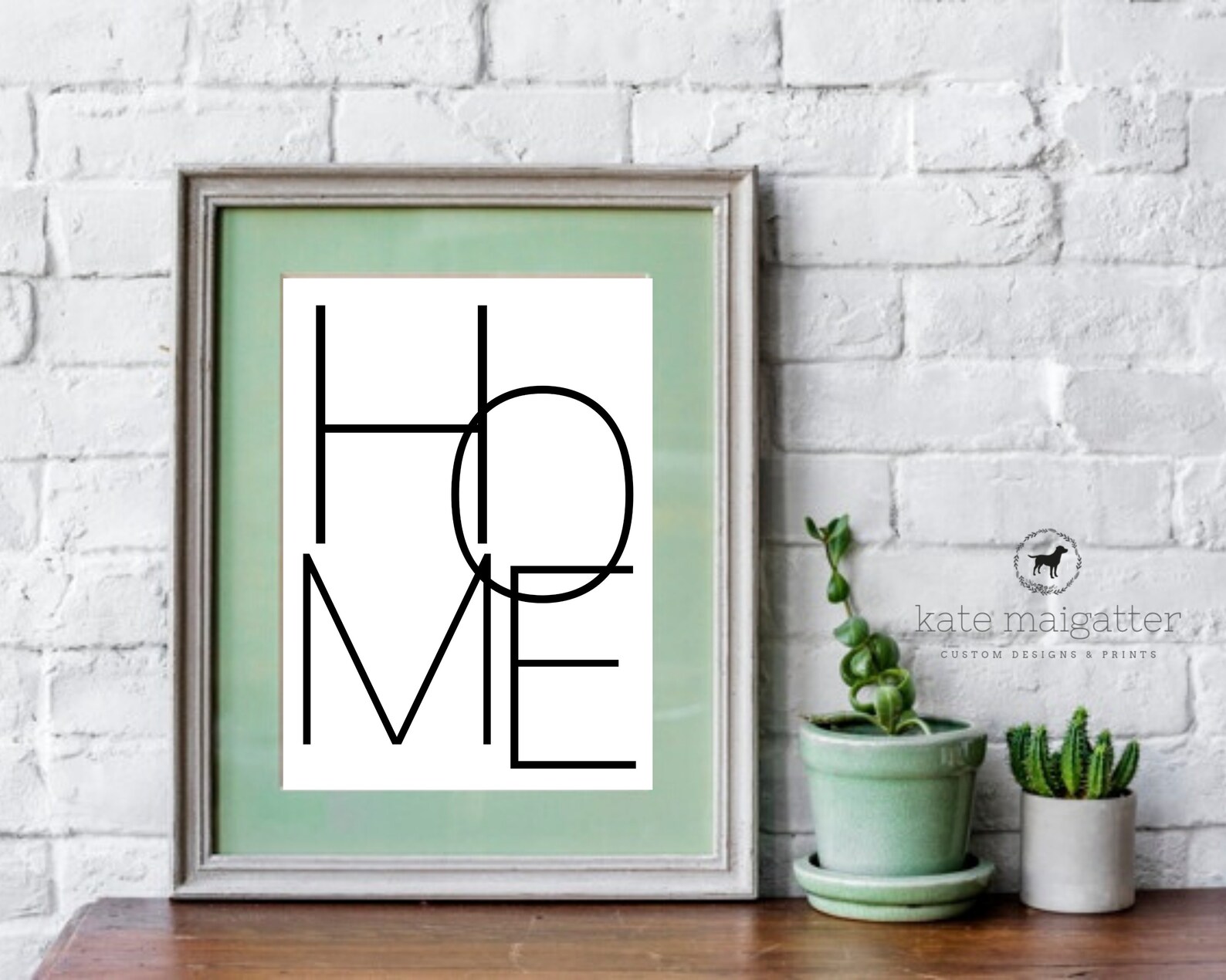 Home Sign Home Print Home Word Printable Home Typography | Etsy