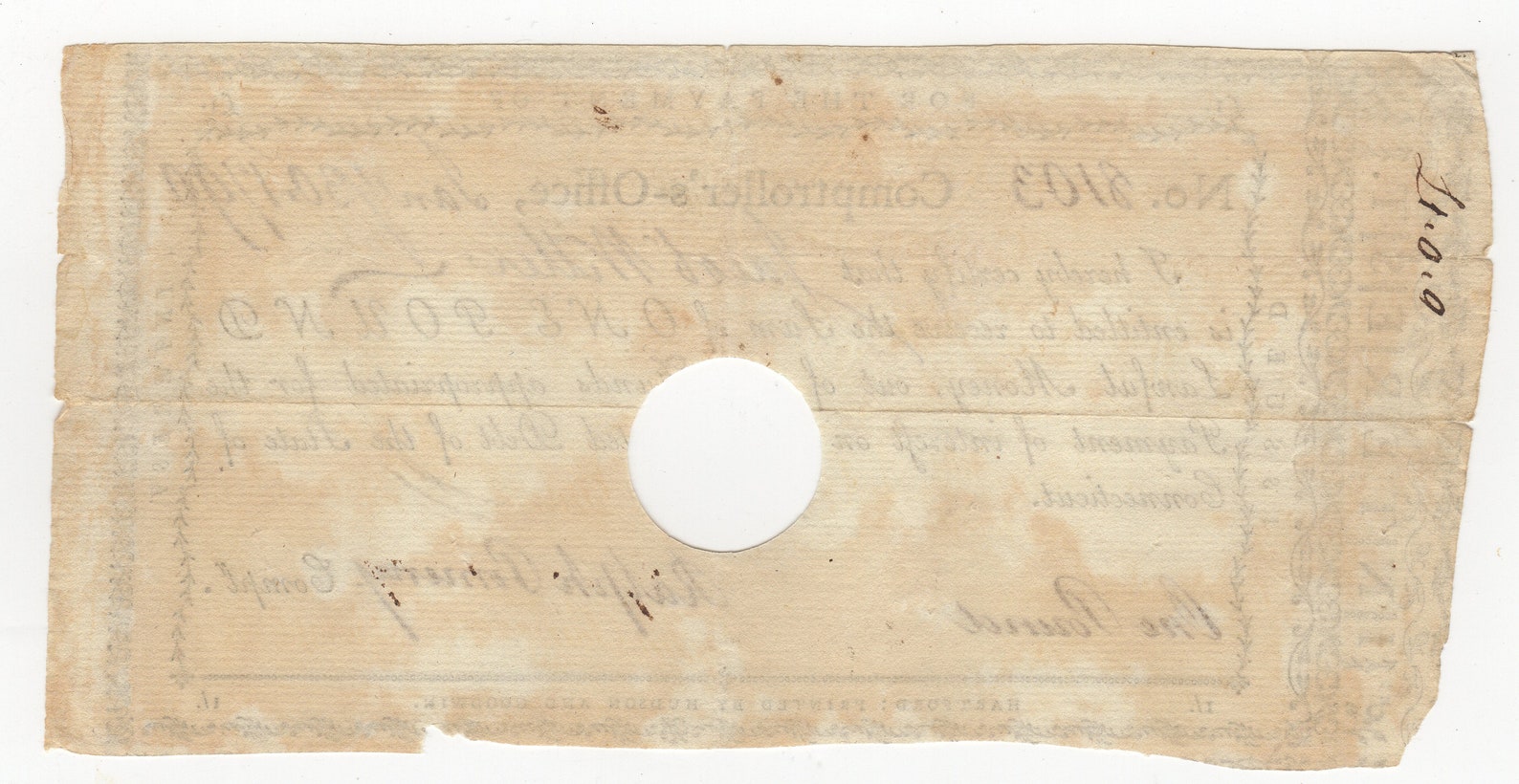 1790 Payment Note Ralph Pomeroy - Etsy