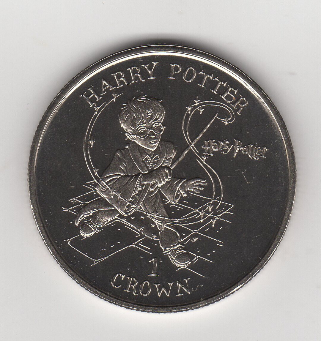 2001 1 Crown Harry Potter Coin - Etsy