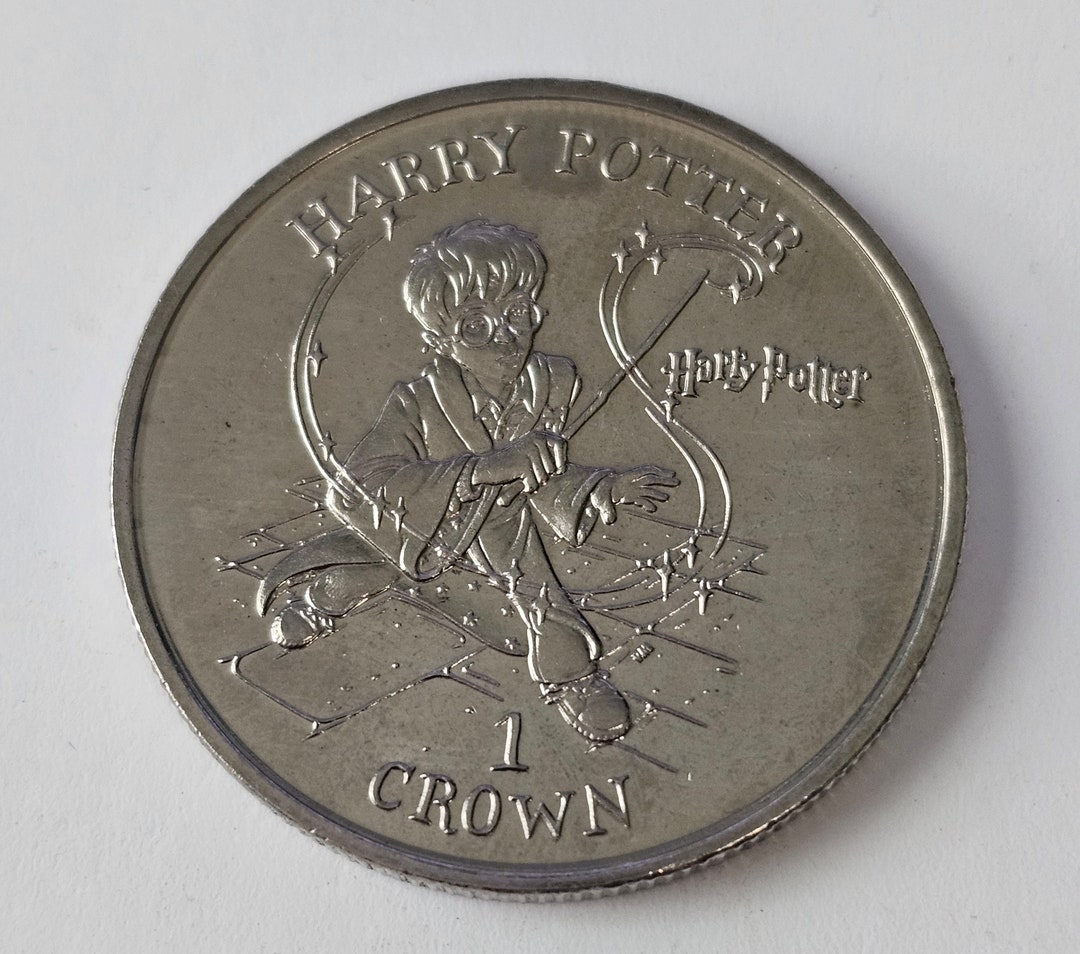 2001 1 Crown Harry Potter Coin - Etsy