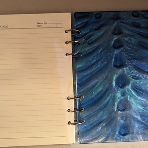Custom Dungeons and Dragons Resin Notebook Cover With Lined Paper - Etsy