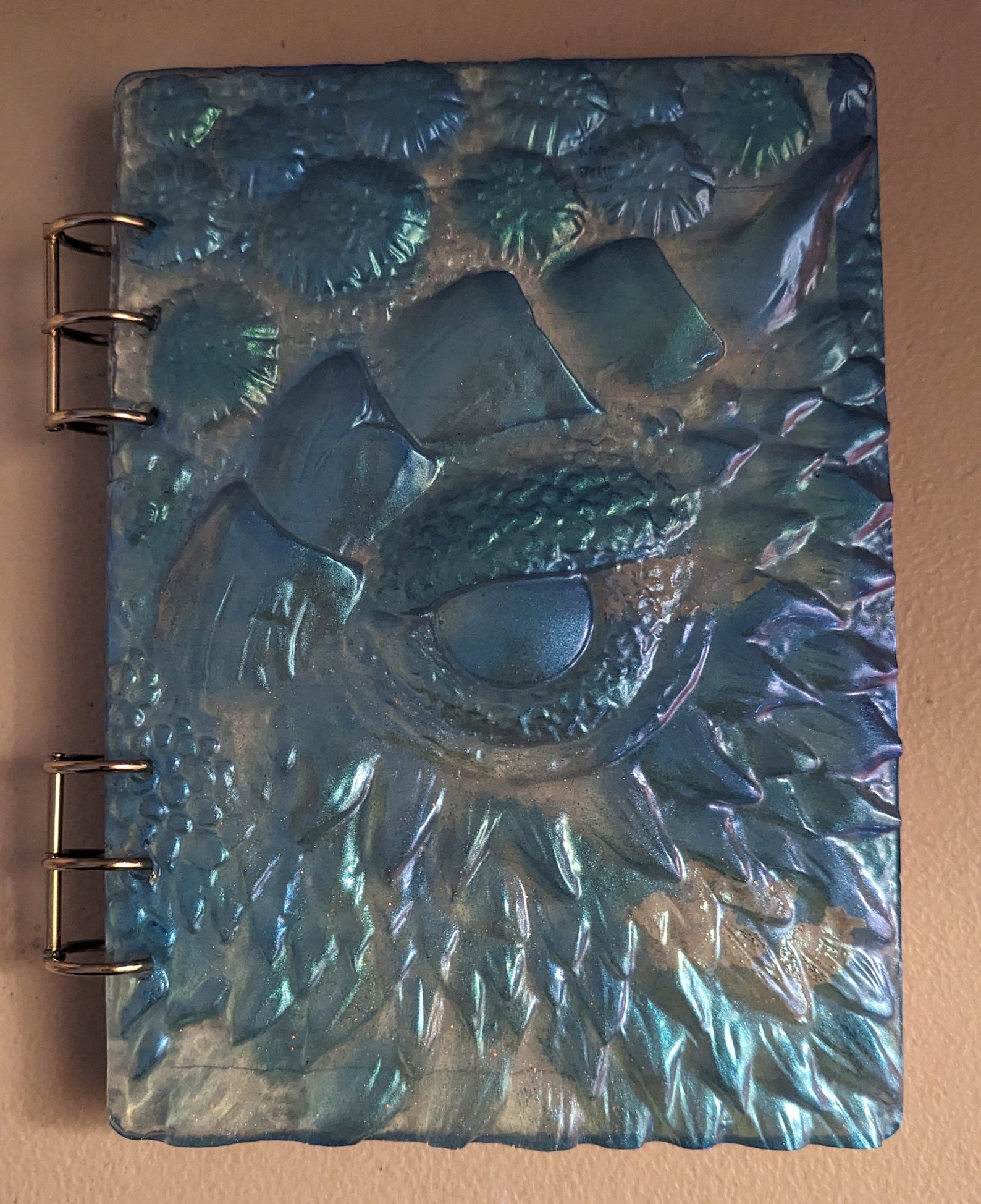 Custom Dungeons and Dragons Resin Notebook Cover With Lined Paper - Etsy