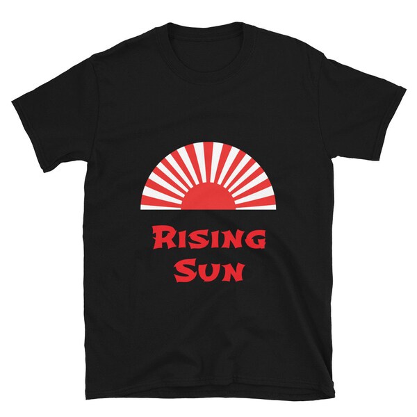 Japanese Sun T Shirt - Etsy