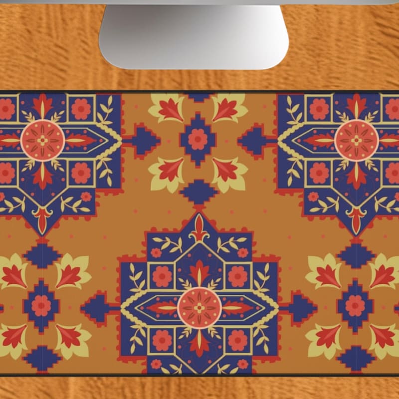 Persian Rug Desk Mat - Etsy