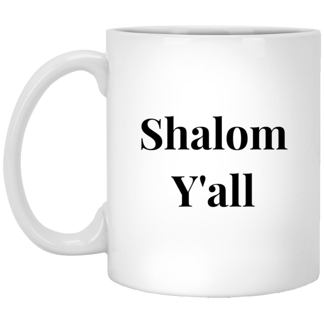 Shalom Y'all Mug Shalom Y'all Coffee Mug Jewish Gift Hanukkah Jewish ...