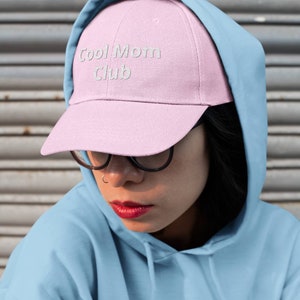 Cool Mom Club Embroidered Hat, Mama Hat, Mom Baseball Cap, Cute Mom Hat ...