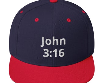 John 3 16 Hat - Etsy