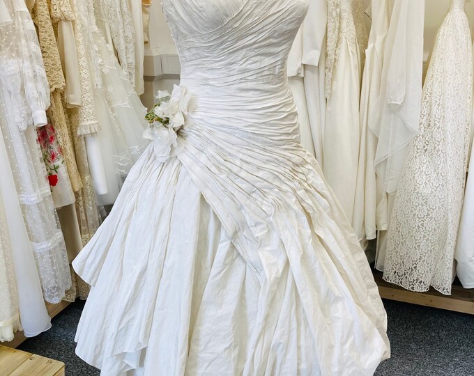 Vintage Ian Stuart Couture Bridal Gown, Ian Stuart Wedding Dress ...