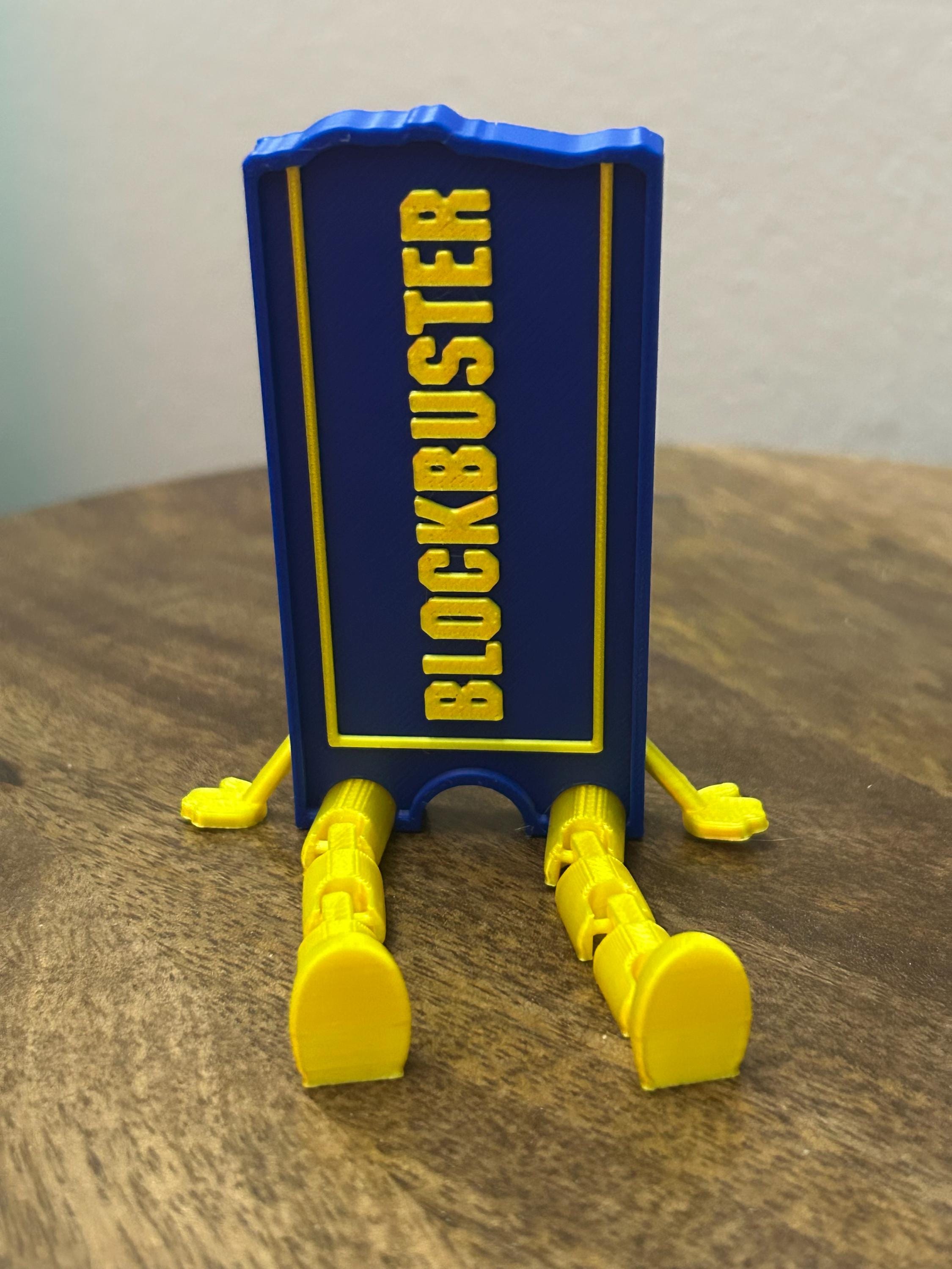 Blockbuster Buddy - 3d Printed - Etsy