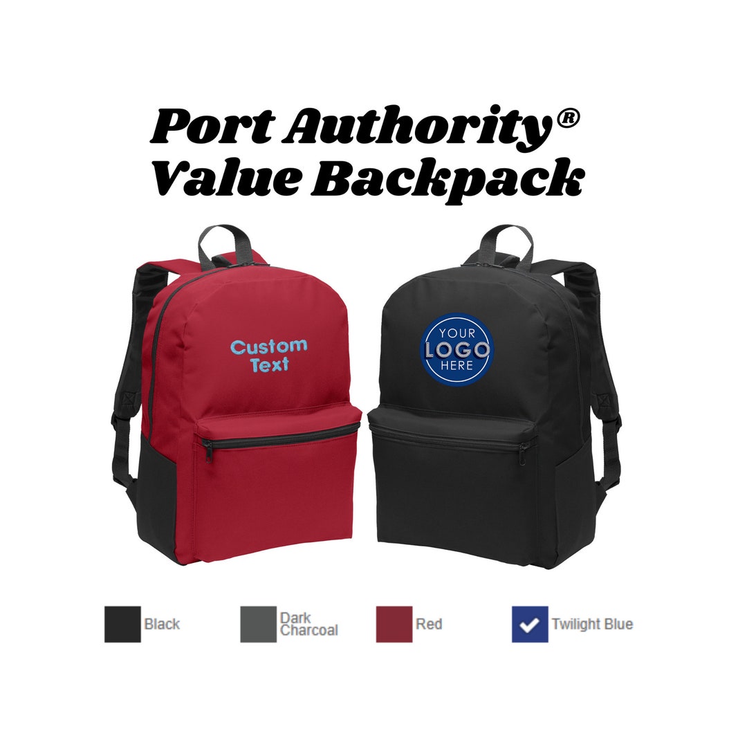 Custom Embroidered Backpack, Add Your /logo, Embordered Backpack ...