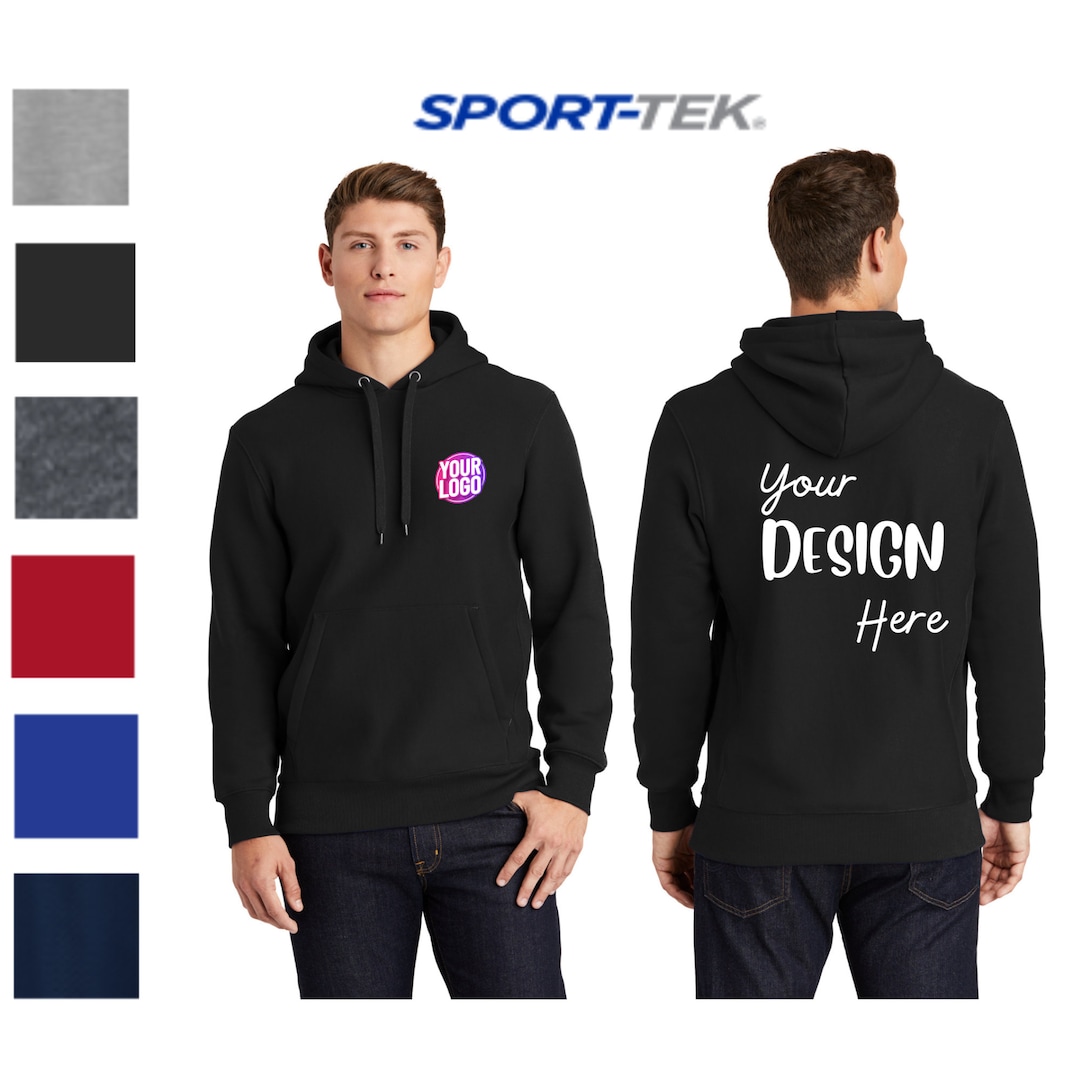 Custom Sport-tek® Super Heavyweight Pullover Hooded Sweatshirt, Custom ...