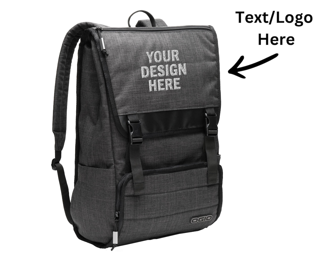 Custom OGIO® Apex Rucksack, Custom Backpack, Embroidered Text or Logo ...