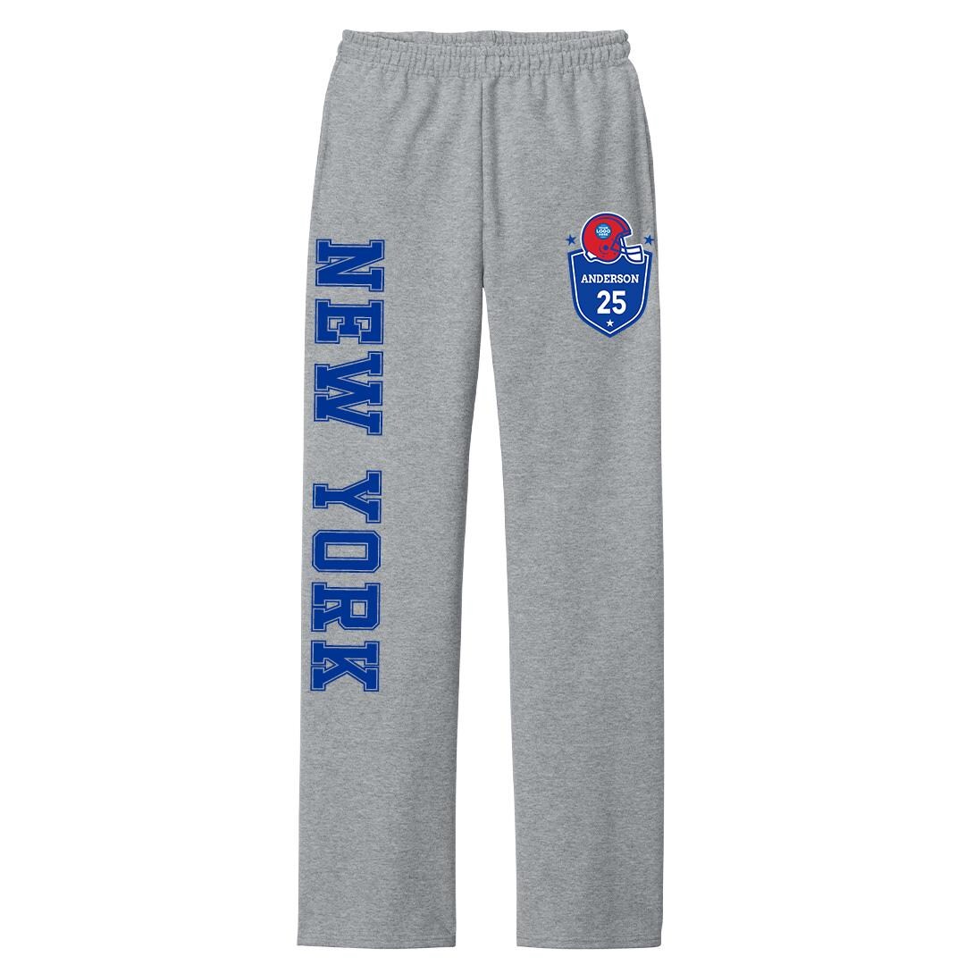Custom Team Sweatpants With Name and Number | Personalized Sports ...