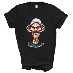 Don Ramon Art Black Halftone Unisex T-shirt/sweatshirt/hoodie, Artistic ...