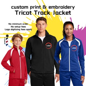 Personalized Jacket, Add Your Text/logo, Custom Team Jacket, Uniforms ...