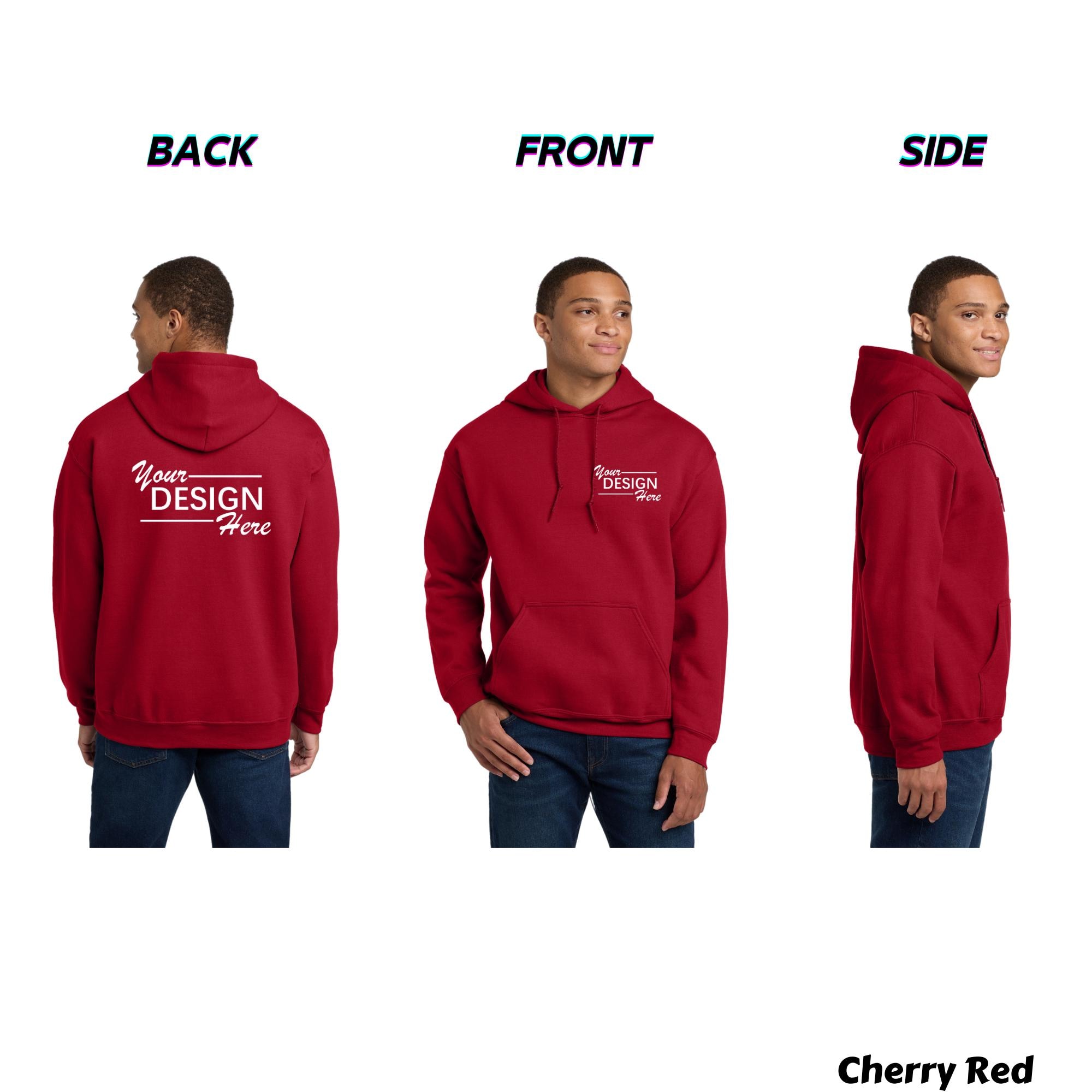 Custom Heavy Blend Hoodie, Add Your Text/logo/design. Personalized ...